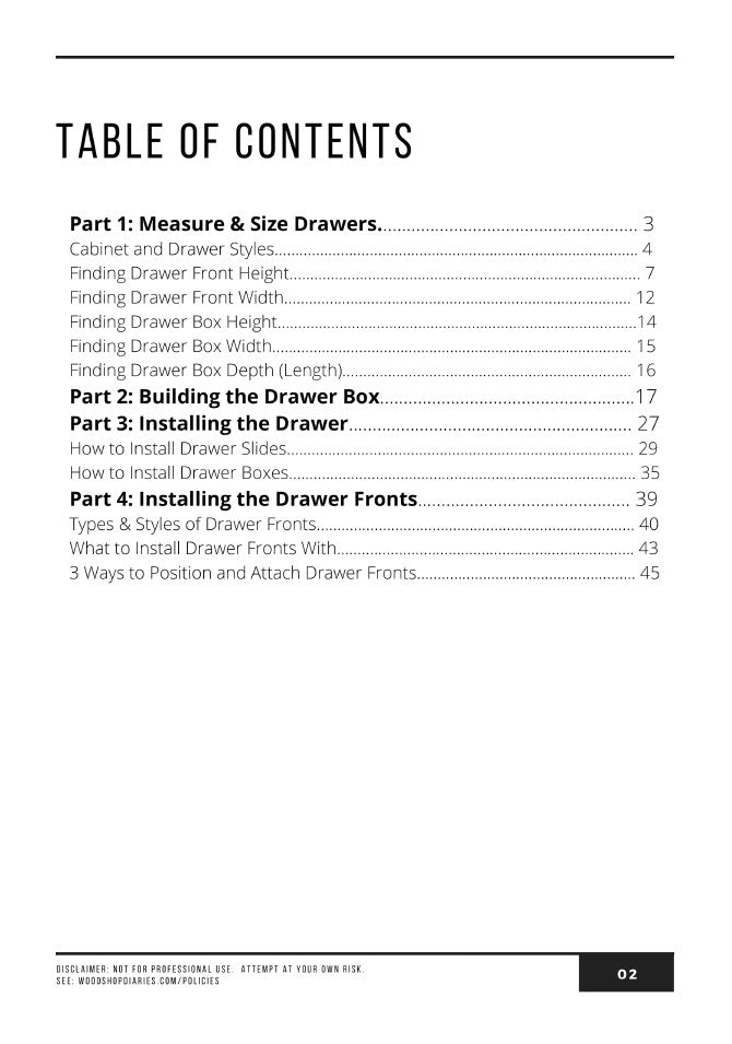 Ultimate Drawer Building Guide – Woodshop Diaries