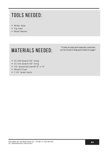 Dinnerware Holder Building Plans – Woodshop Diaries