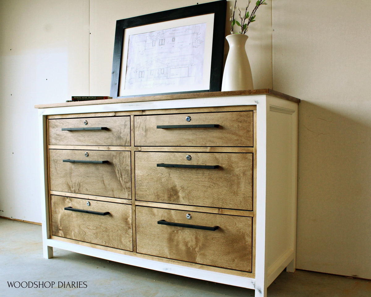 Basic 6 Drawer Dresser Building Plan – Woodshop Diaries